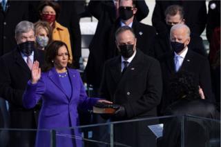 Biden inauguration in pictures - BBC News