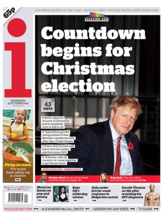 Newspaper headlines: General election puns and cartoons - BBC News