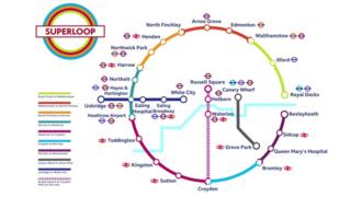 London: Superloop network brings more frequent buses - BBC News