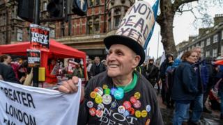 Austerity protest: Thousands rally in London against cuts - BBC News