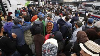 Migrant crisis: In pictures - BBC News