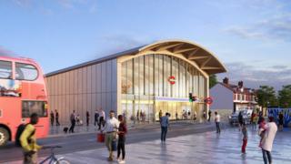 Colindale: Tube station to shut for building works - BBC News