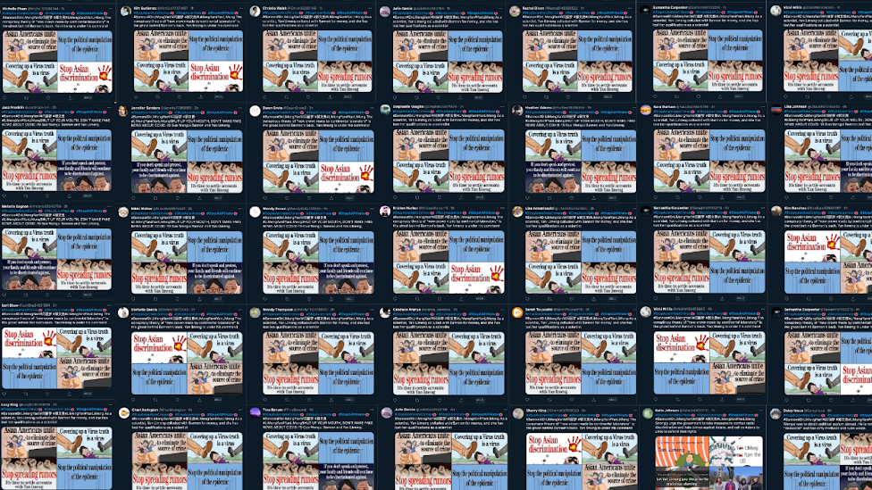 How a fake network pushes pro-China propaganda - BBC News