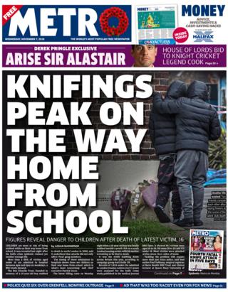 Newspaper headlines: 'We're on a knife edge' and Brexit leak - BBC News