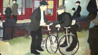 Boxer's family 'astounded' by huge art portfolio - BBC News