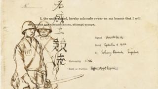 Great escapes: How WW2 captives found a glint of light - BBC News