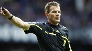 Referee and wife received 'death threats' after Old Firm match - BBC News