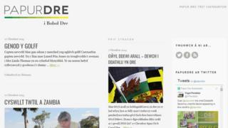 Why are Welsh language community newspapers thriving? - BBC News