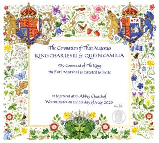 Coronation invitations through the ages - BBC News