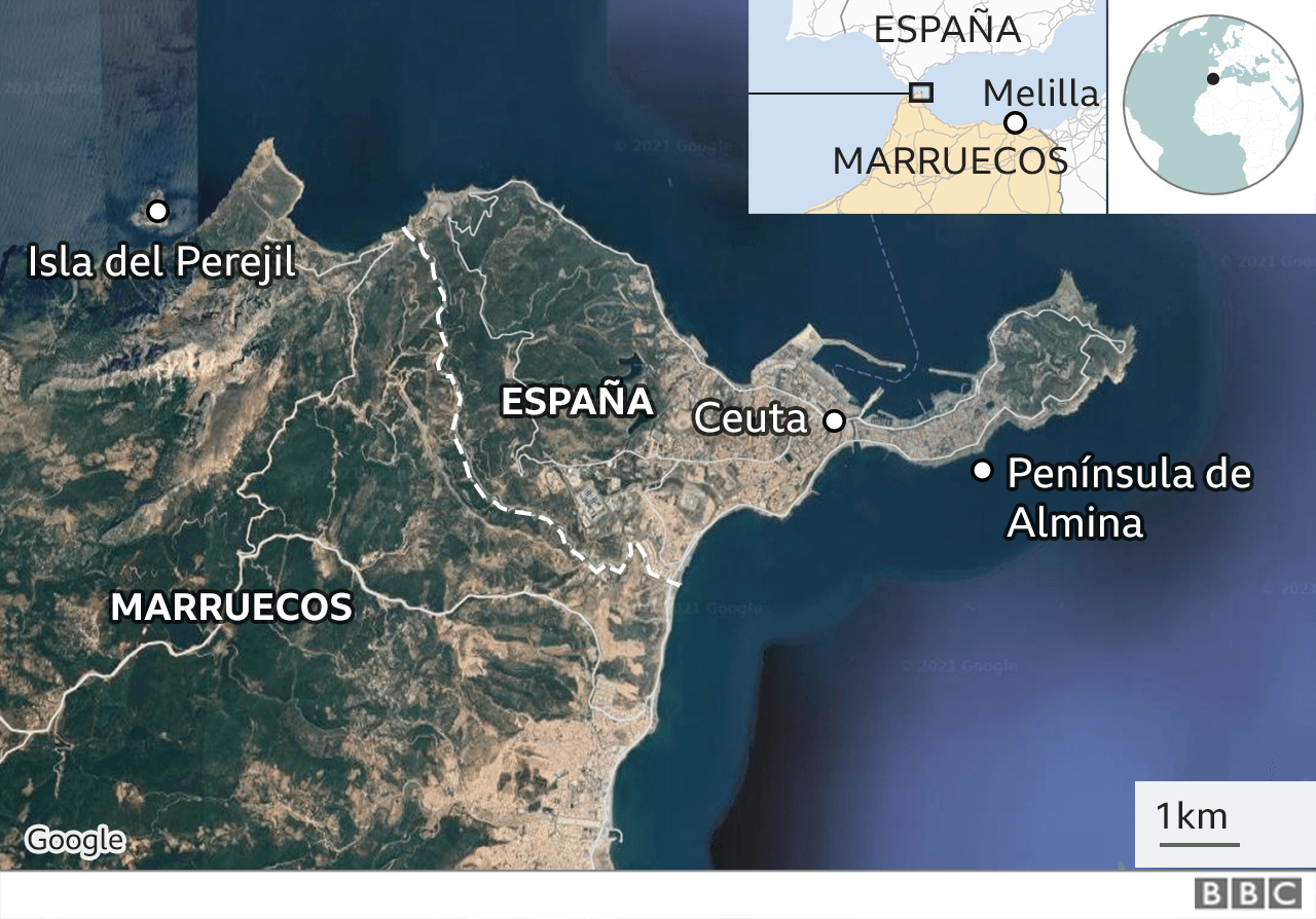 Por qué Ceuta y Melilla pertenecen a España si están en África - BBC ...