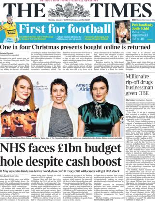 Newspaper headlines: NHS 'gene revolution' and Rooney arrest - BBC News