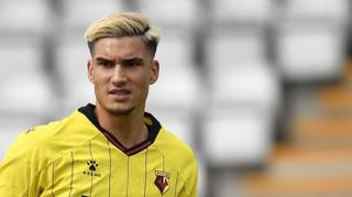 Watford sign Udinese centre-back Antonio Tikvic on loan - BBC Sport