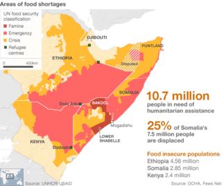 UN declares Somalia famine in Bakool and Lower Shabelle - BBC News