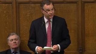 MP apologises for failing to mention interest in health firm - BBC News