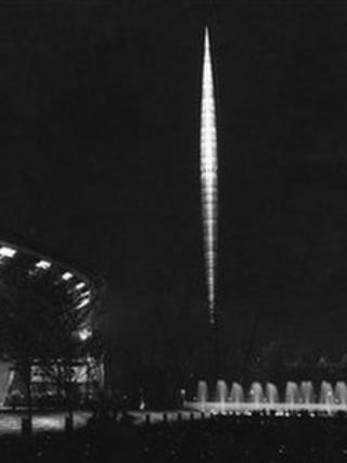 Festival of Britain Skylon 'inspiration' behind design - BBC News