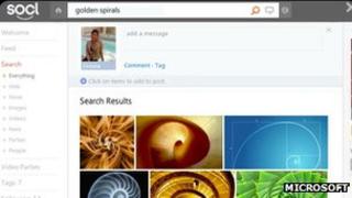 Microsoft opens up So.cl search result sharing network - BBC News