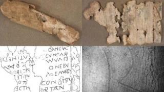 Roman 'curse tablet' found in Kent - BBC News