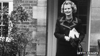 Margaret Thatcher suits go under the auction hammer at Christie's - BBC ...