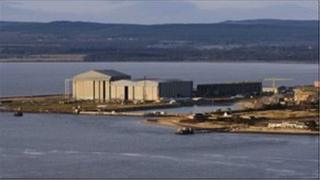 New £20m deep water quay at Nigg officially opened - BBC News