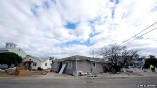 Sandy and the Jersey Shore: The struggles of Ortley Beach - BBC News