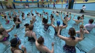 Newcastle city pool re-opens after £7.5m revamp - BBC News