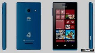 Huawei launches Windows phone in Africa - BBC News