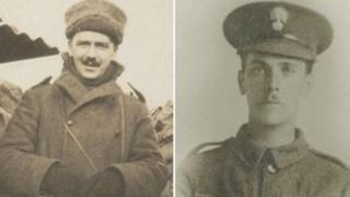 WWI soldiers finally laid to rest after 96 years - BBC News