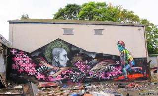 The secret colonies of graffiti artists and skateboarders - BBC News