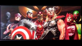 In Pictures: Superhero exhibition - BBC News
