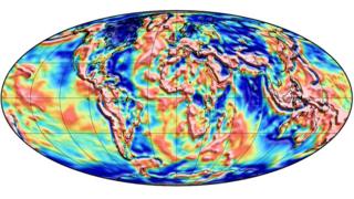 Goce gravity map traces ocean circulation - BBC News