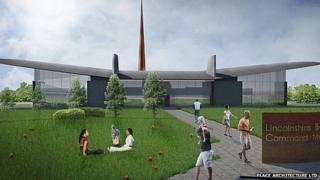 Bomber Command centre to 'echo' Lancaster shape - BBC News