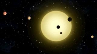 'Alien Earth' is among eight new far-off planets - BBC News