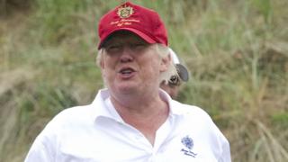 Donald Trump in Scotland: 'Brexit a great thing' - BBC News