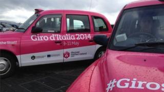 Northern Ireland in the pink for Giro d'Italia - BBC News