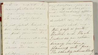 Queen Victoria's diaries on display at Windsor Castle - BBC News