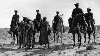 World War One cavalry role marked in War Horse Ride - BBC News