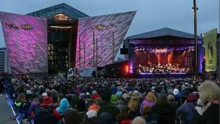 Alfie Boe looks forward to Belfast Proms in the Park show - BBC News