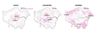 12 data maps that sum up London - BBC News
