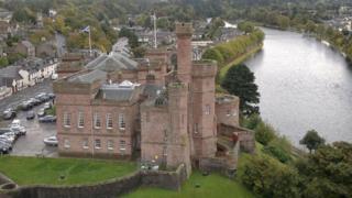 New Inverness Castle viewpoint to be opened - BBC News