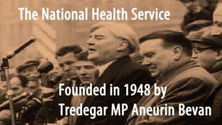 NHS 70: Aneurin Bevan Day celebrations in Tredegar - BBC News