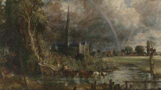 John Constable's The Lock set for auction - BBC News