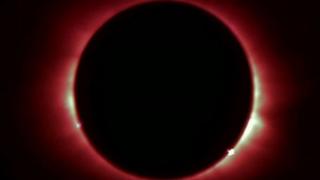 Scotland watches the partial solar eclipse - BBC News