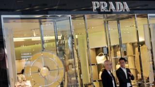 Prada's profit takes a hit from China - BBC News