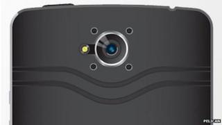 Intel RealSense 3D depth camera fitted into smartphone - BBC News