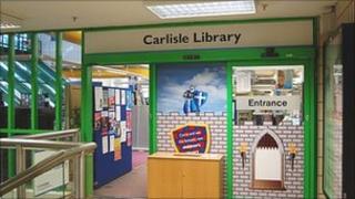 Carlisle library reopens after £100,000 revamp - BBC News