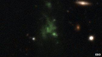 The space blob that glows from within - BBC News