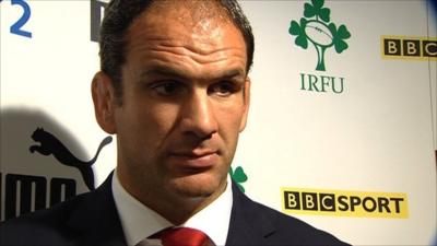 Martin Johnson delighted as England beat Ireland 20-9 - BBC Sport