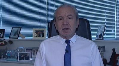 'Best place to learn skill is on a job' says Lord Sugar - BBC News