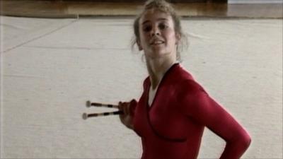 bbc-sport-s-gabby-logan-s-olympic-gymnastics-dreams-bbc-sport