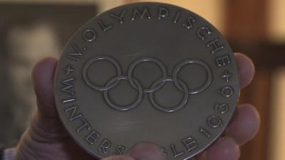 Gold medal-winning captain's son shows 1936 Olympic memorabilia - BBC Sport